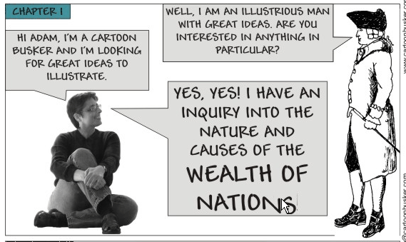 Spot of Economics: No 76: Adam Smith cartoon