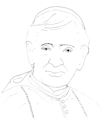 Saint John Neumann Coloring Page Coloring Pages