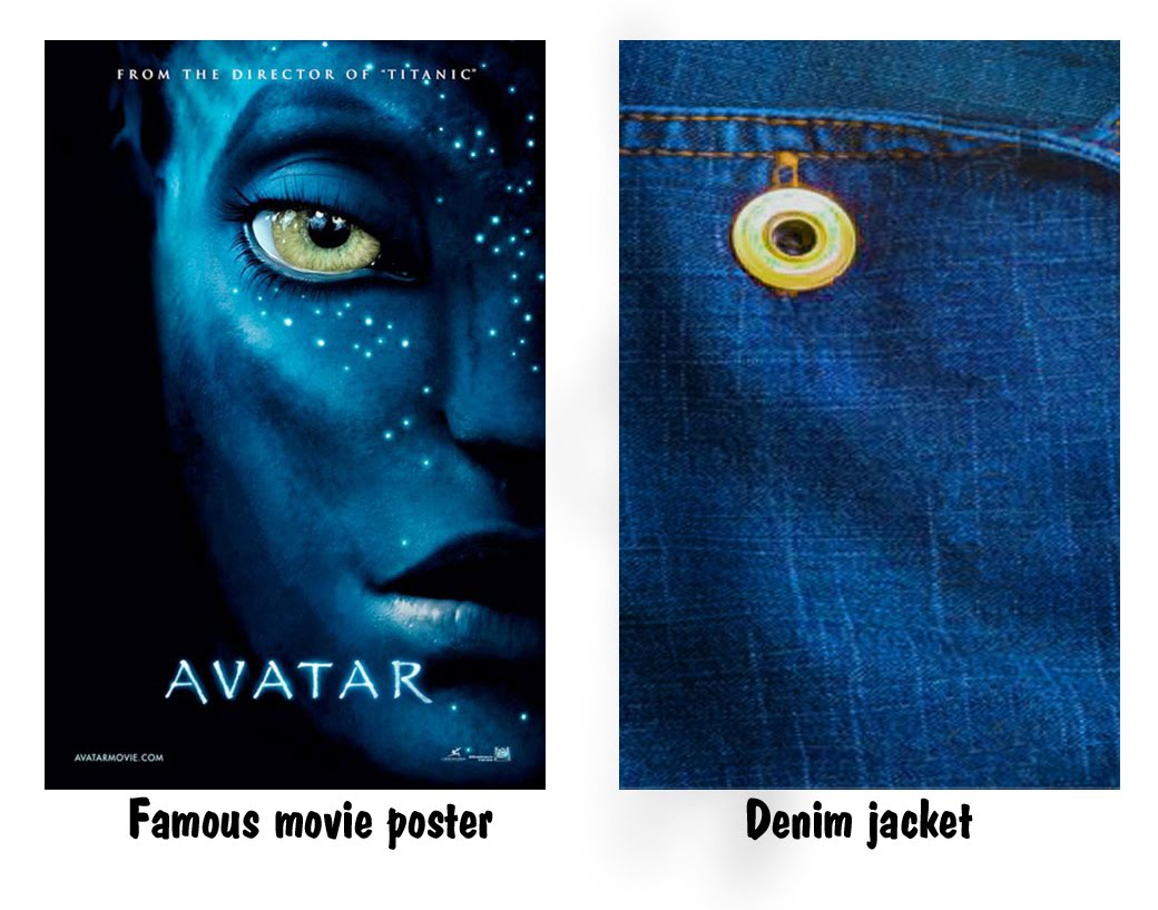 KW Monsters Blog of Evil: AVATAR MOVIE POSTER AND A DENIM JACKET