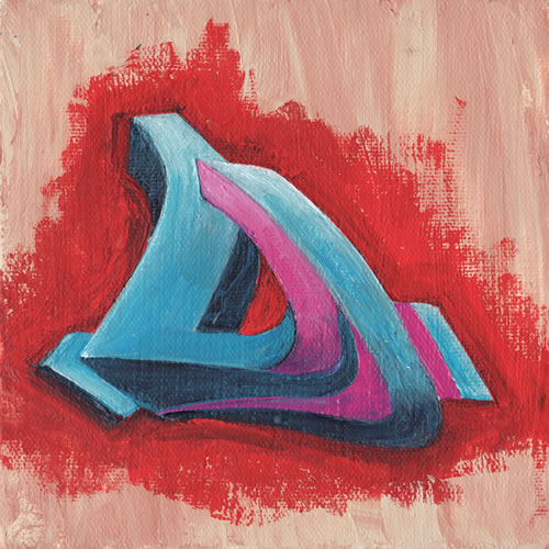 Graffiti Alphabets Letter "D" | | Graffiti | Graphic Design | Vektor ...