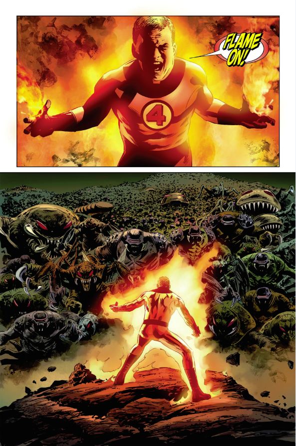 Human Torch Dies in The Fantastic Four Issue #587 - Limferdi's Blog