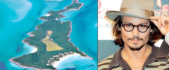 johnny depp island home