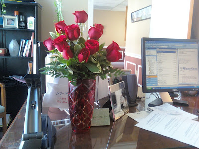 Hope in the Kitchen: Roses On My Desk??