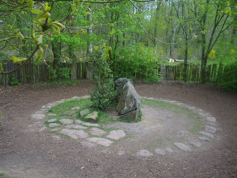 A Morbid Fascination: "Tomb of Merlin", Paimpont Forest, Brittany