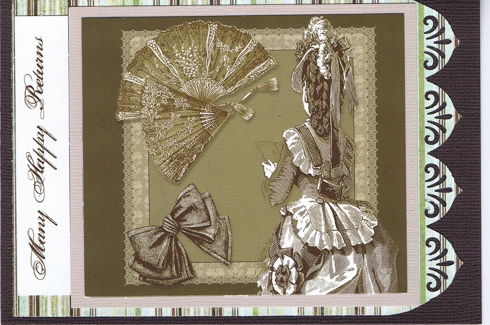 The Stampers Hut: Vintage Lady Paper Tole Cards