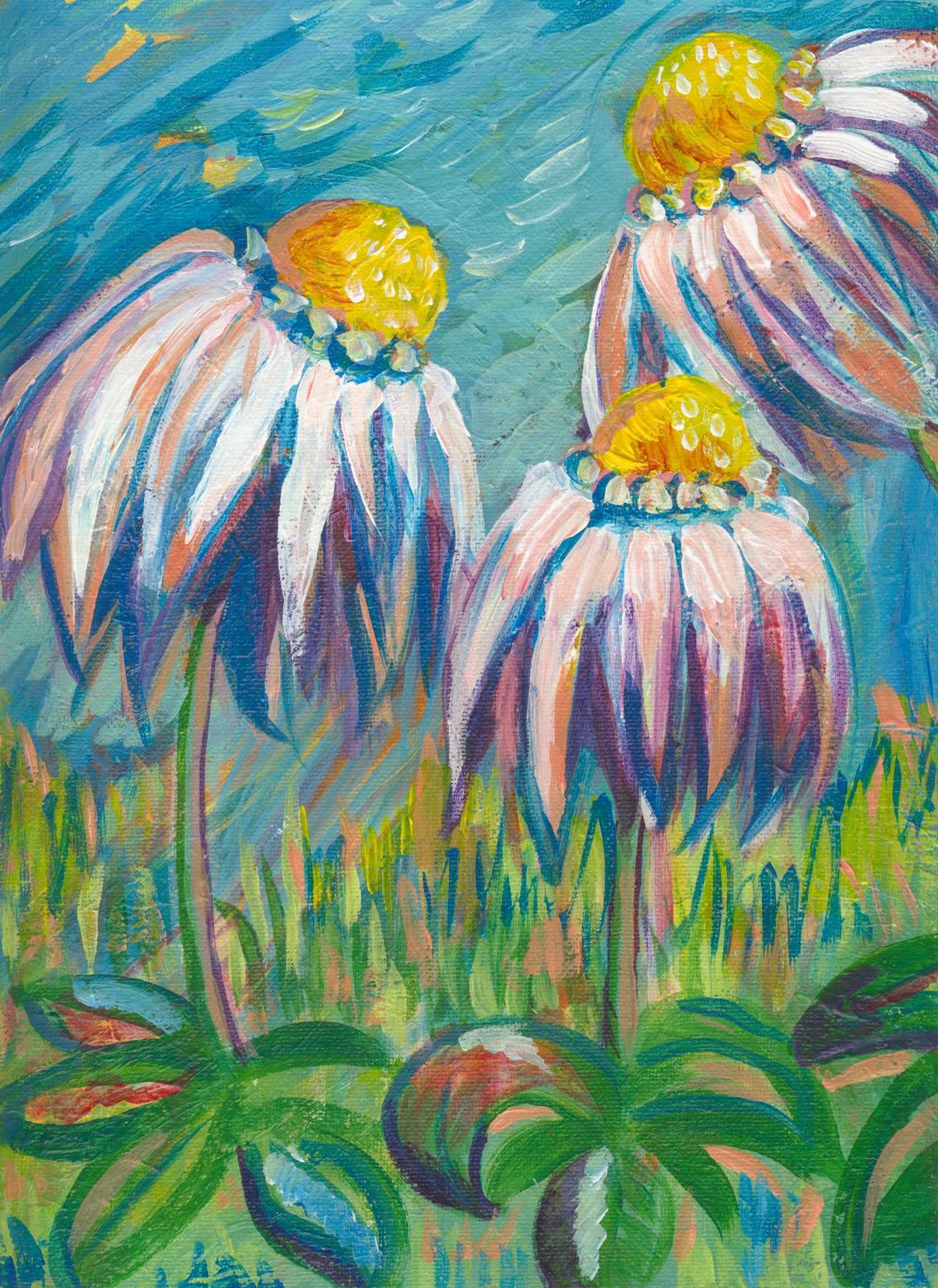 Angela Vaughn Read: Paintings