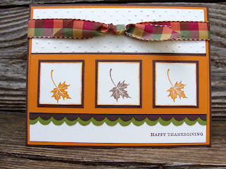 Creative Crafts by Lynn: Another Thanksgiving Card