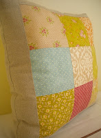 Heart of Mary: Tutorial: How to Make a Patchwork Pillow
