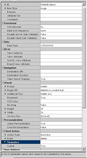Anils Oracle Application Framework Blog Delete Exercise Delete Row From A Table