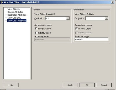 Anil's Oracle Application Framework Blog: Advanced Table in Advanced Table via View Link