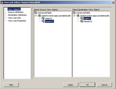 Anil's Oracle Application Framework Blog: Advanced Table in Advanced Table via View Link