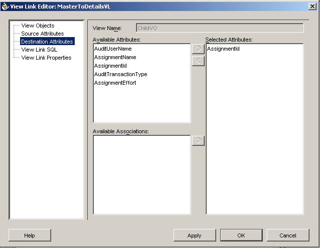 Anil S Oracle Application Framework Blog Advanced Table In Advanced Table Via View Link
