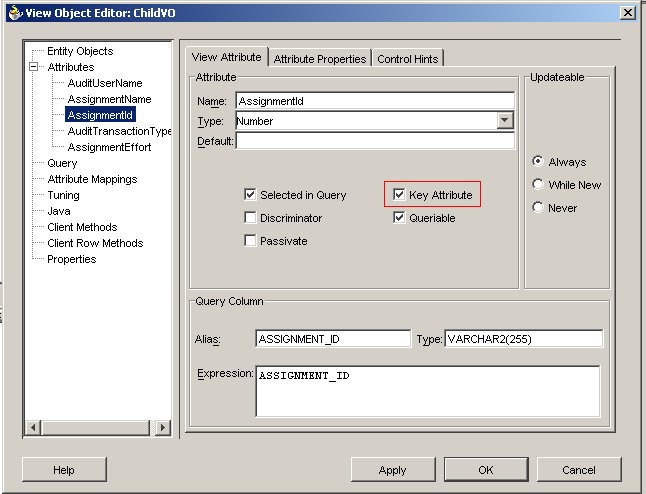 Anil S Oracle Application Framework Blog Advanced Table In Advanced Table Via View Link