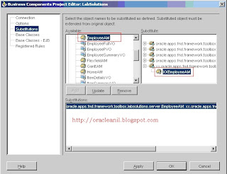 Anil's Oracle Application Framework Blog: AM Extension in OAF