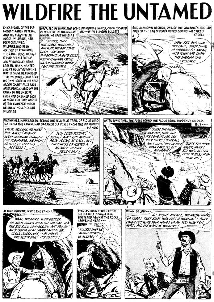 British Comic Art: Wildfire the Untamed