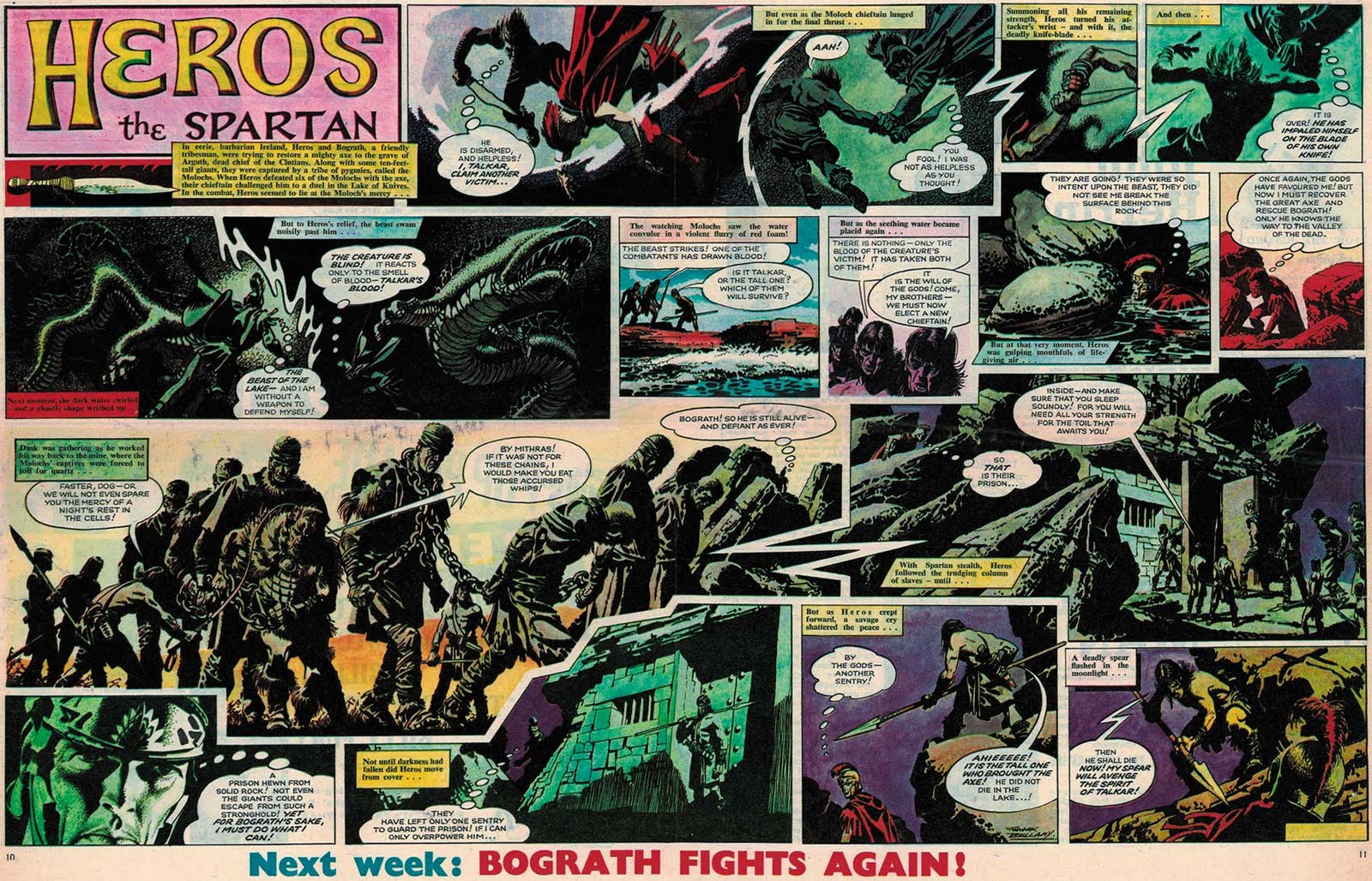 British Comic Art: Heros the Spartan