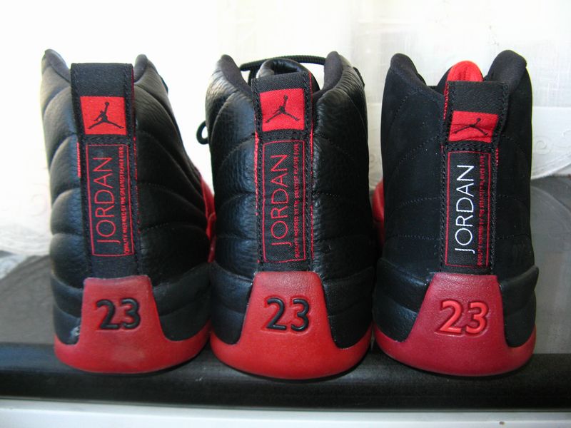 KICK GAME : Air Jordan Retro XII (12) Flu Game | OG vs Retro vs Flu ...