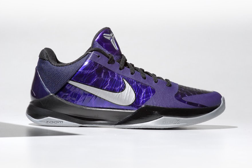 KICK GAME : Nike Zoom Kobe V – Ink/Metallic Silver-Black – New Images