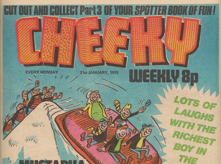Cheeky Weekly: Cheeky Weekly cover date 21 January 1978