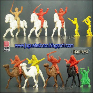Juguetes Basa Peru - Antiguos de Colección: SOLDADOS PLASTICOS BASA PERU