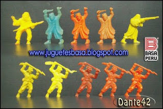 Juguetes Basa Peru - Antiguos de Colección: SOLDADOS PLASTICOS BASA PERU