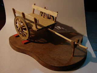 Carruajes, barcos y otras construcciones en escala: Cachapé