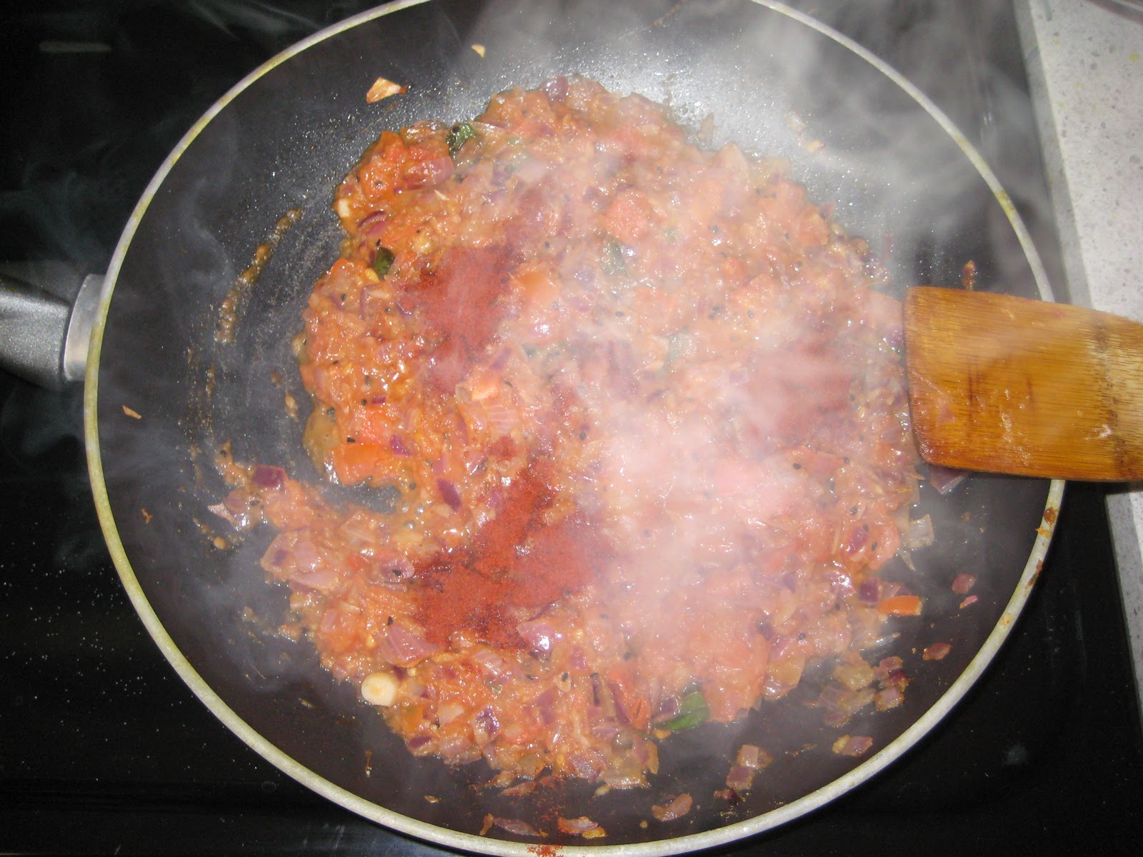 Spicy Egg Masala... for those cold winter days! - Honey, Whats Cooking