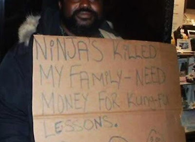 My Funny: Homeless Donation Signs Will Make Laugh out Loud | Pictures