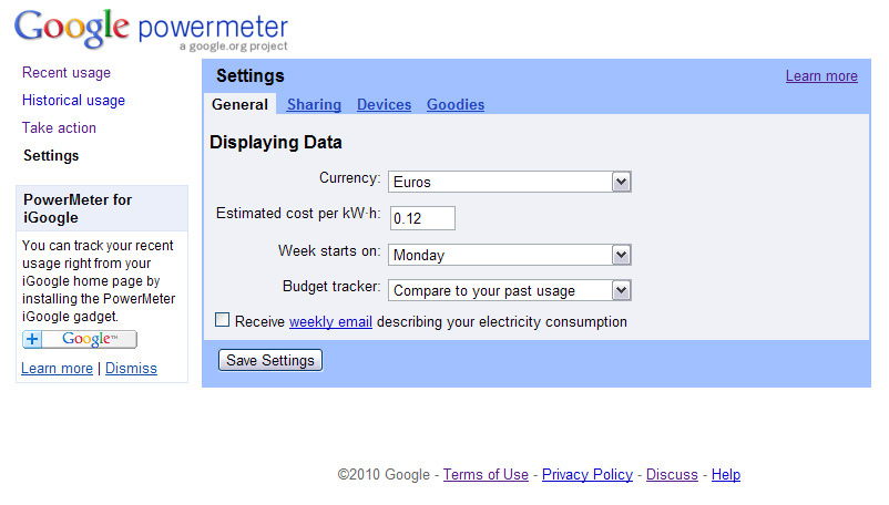 Artificial World Peace: Google Power Meter: Έλεγχος κατανάλωσης ...