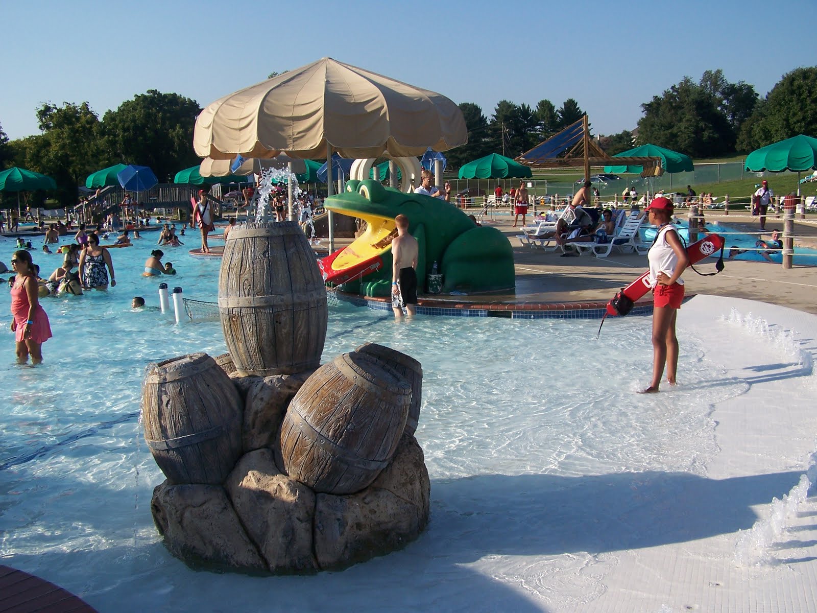 Blue Ridge Mountain Home: Myself at the Water Mine Swimming Pool by Our ...