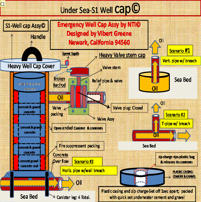 vibert greene on point: Information on the Under Sea-S1 Well Cap Design ...