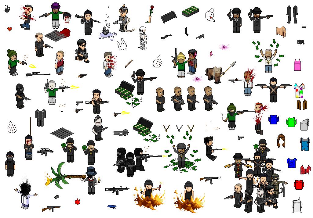 Pixel Art Habbo: josephsk8 Para Pixel Art