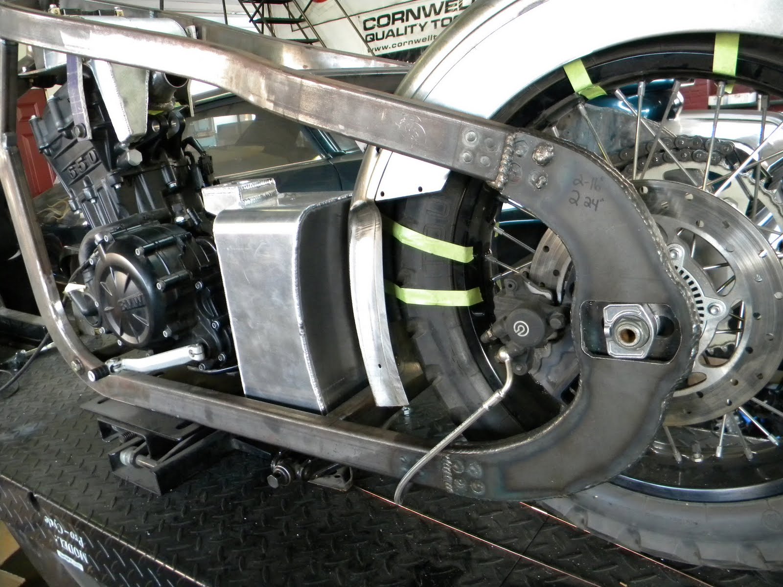 Dresch Motorcycle - Tim Bradham's Chassis Works - Rusty Knuckles ...