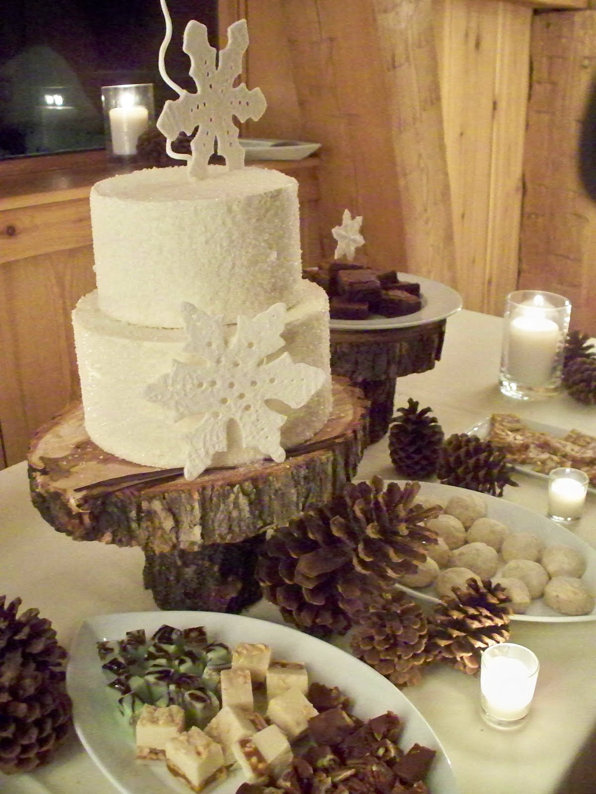 Teacup, Fine baked goods and confections: Snowflake cakes