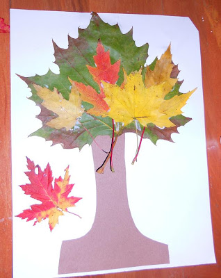 Fall Leaf Tree | Munchkins and Mayhem