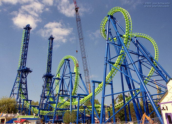 10.Deja Vu - wild rollercoasters!!