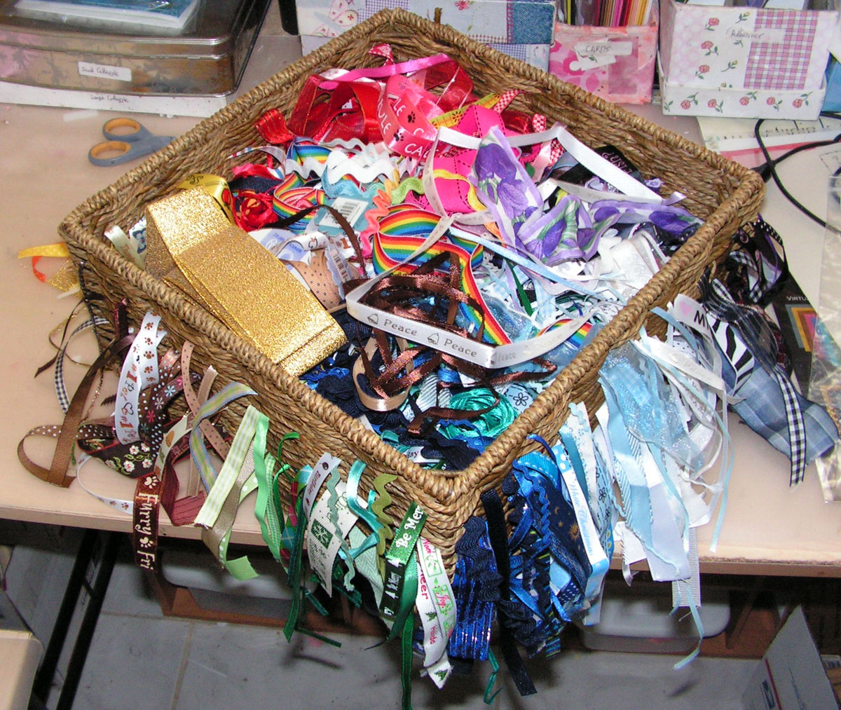 Creating with Kajikit: My new Ribbon Storage System