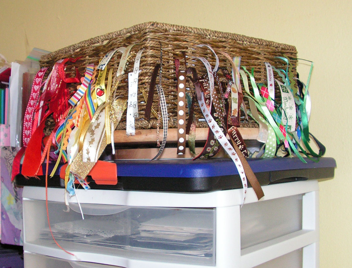 Creating with Kajikit: My new Ribbon Storage System