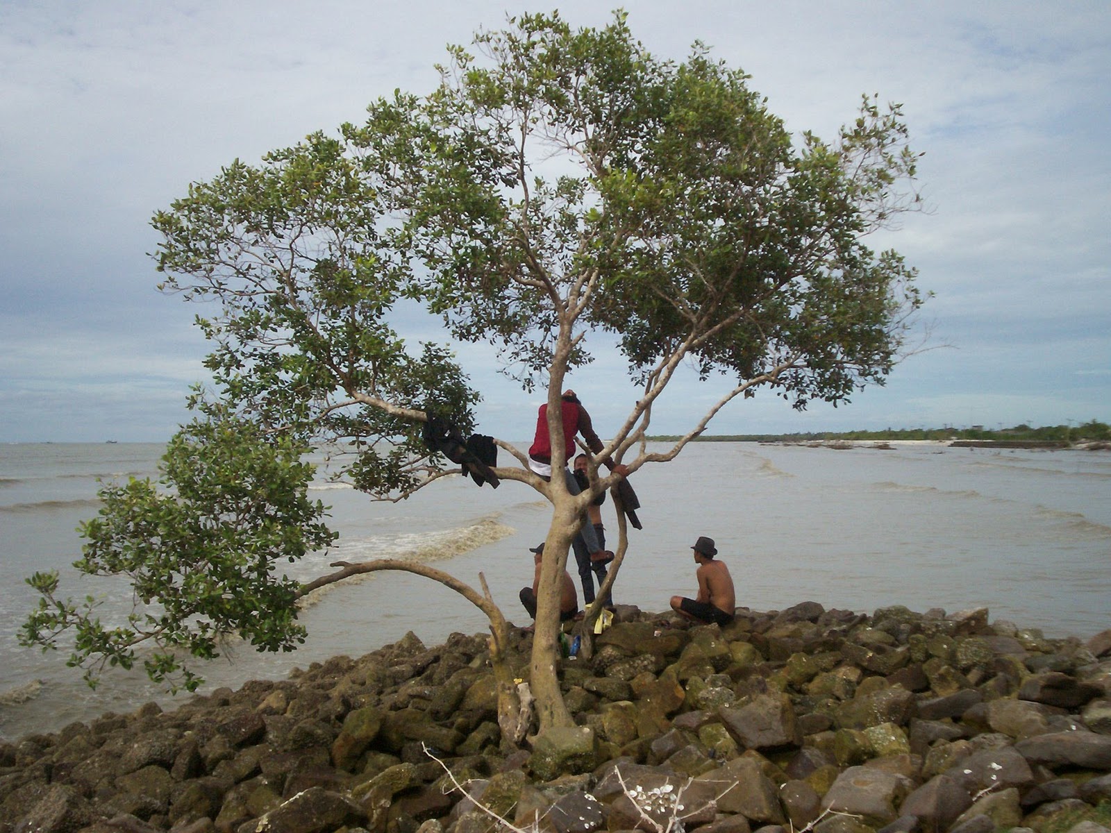 Tempat Rekreasi Keluarga: Pantai Bunga,Tanjung Tiram,Batubara, Sumut