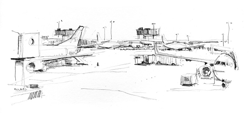 stefan's sketch blog: Airports