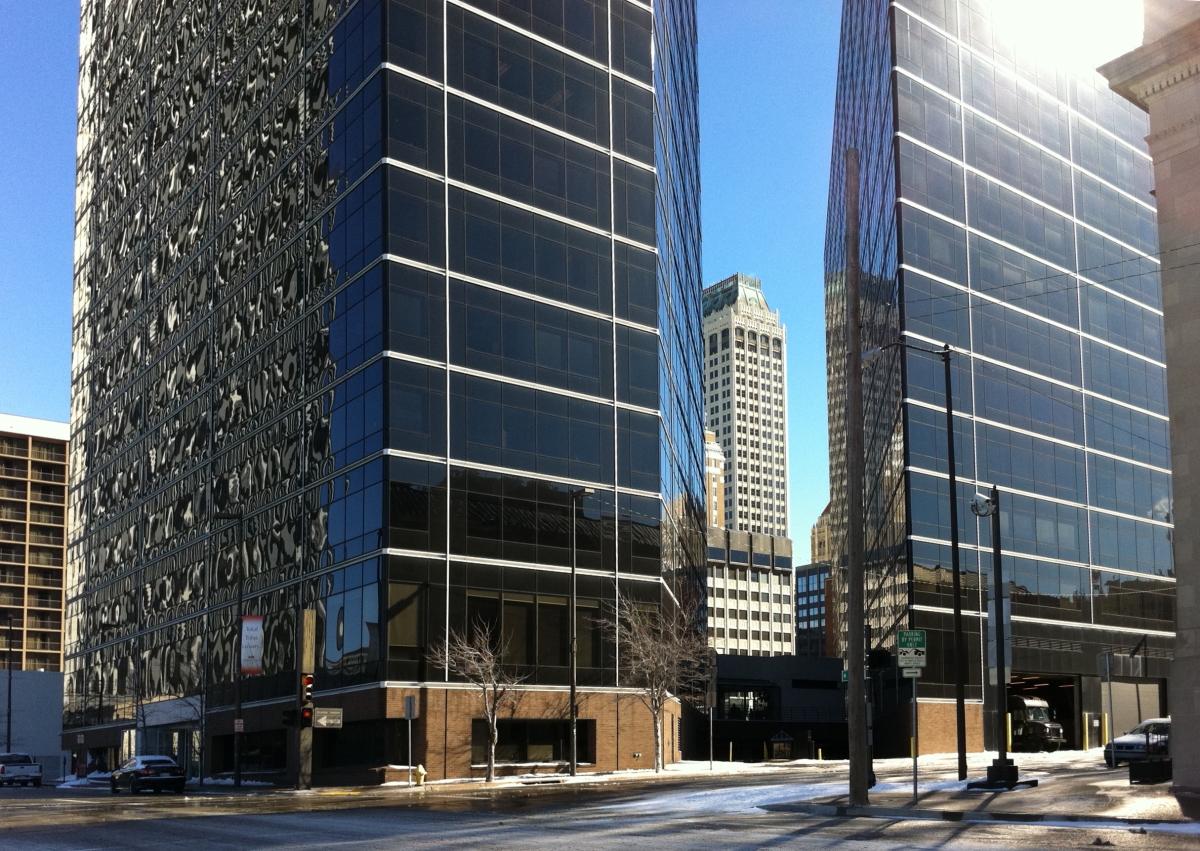Tulsa Gentleman: Weekend Reflections - Williams Center as Downtown Mirror