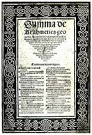 Luca Pacioli: Agrande obra "Summa"