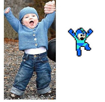 Did I Mention I Waste Too Much Time At Work?: Baby Megaman!