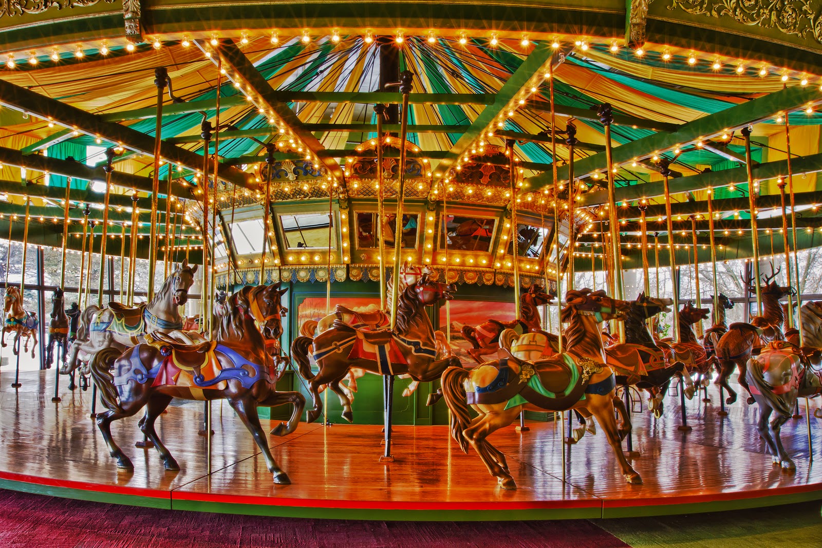 Scott Evers Photography: St. Louis Carousel in HDR
