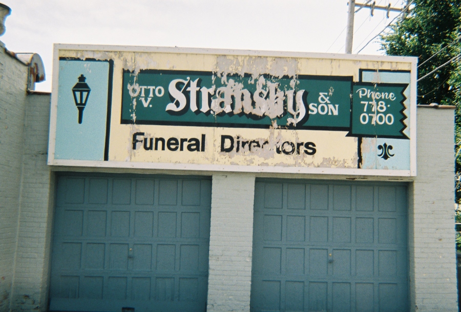 FRANKENSTEIN1959: Otto V. Stransky & Son Funeral Parlor
