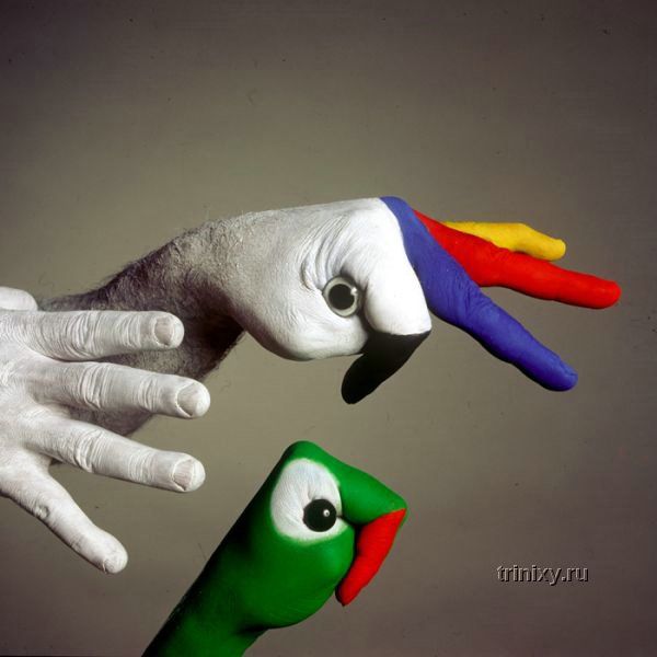 vrkmgraphics: Creative Hand Paintings Part 3