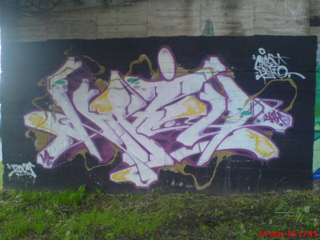 Slovakia-Košice graffiti: Pablo