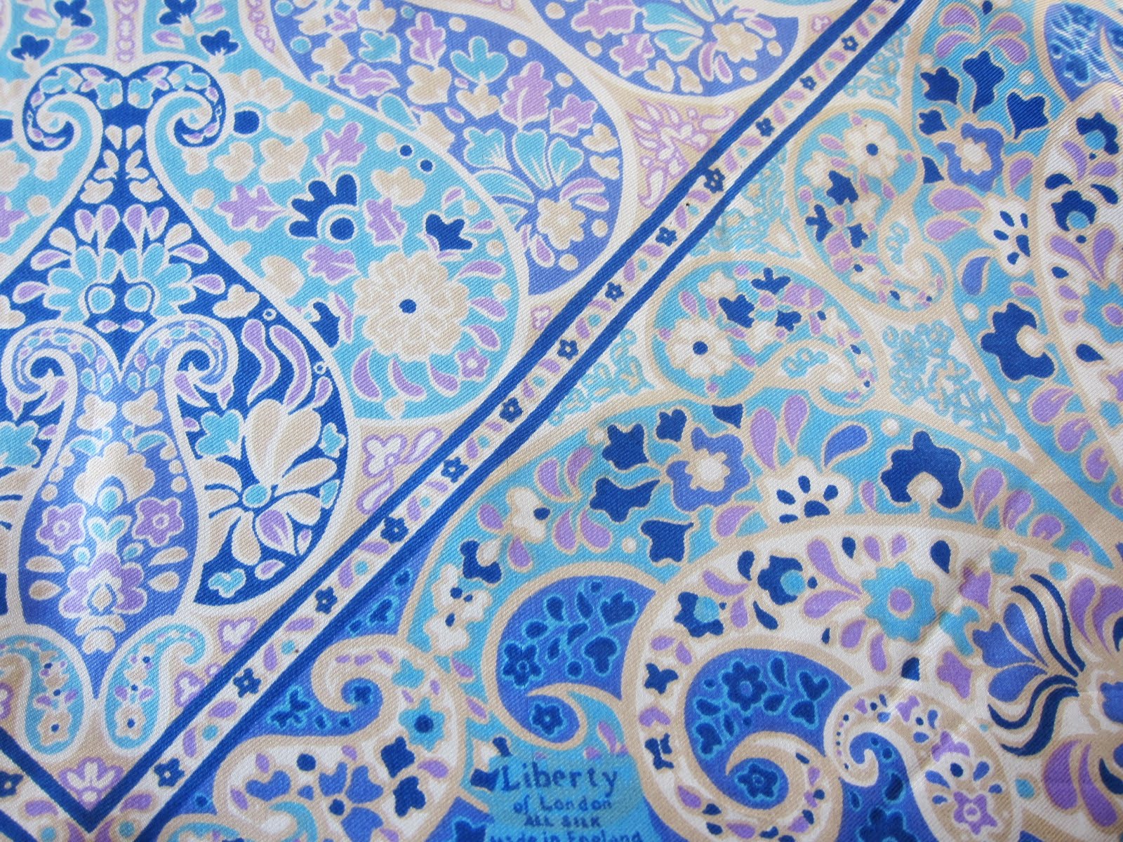 A Passion for Vintage Textiles: liberty of london scarves