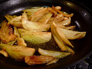 Rocket Lunch: Sautéed Fennel with Garlic