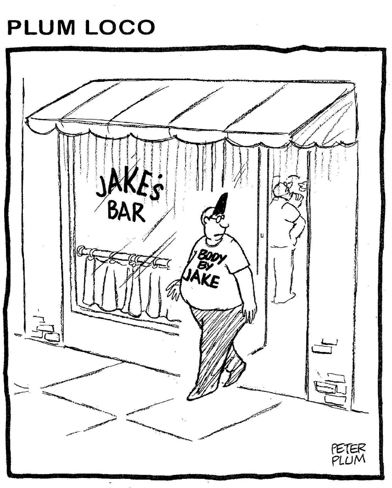 Roy Delgado Blog: Peter Plum Roy Delgado Cartoons